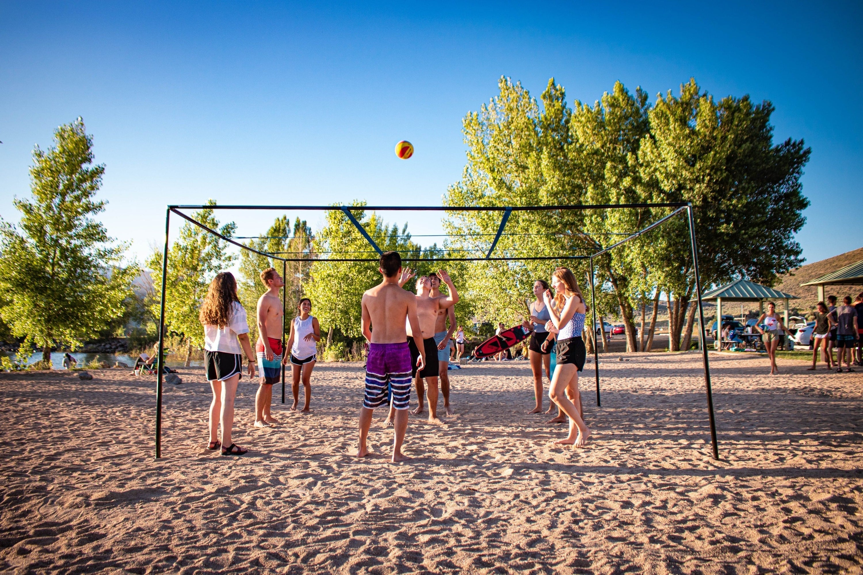What is 4 Square Volleyball and How to Play - Castle Sports